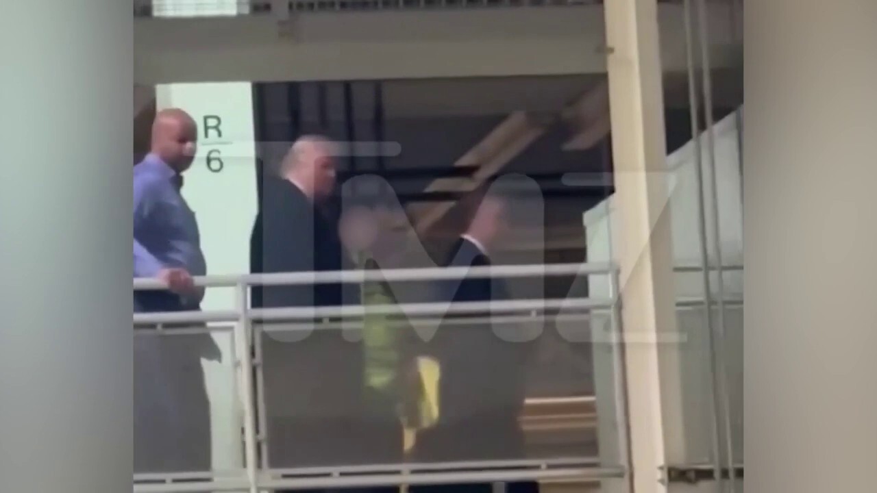 Video appears to show Trump mouthing expletive, gesturing at heckler ...