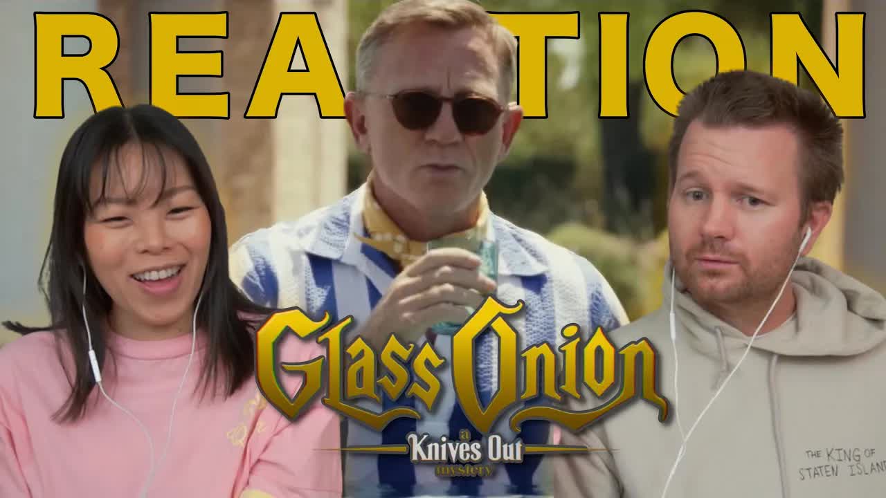 Glass Onion: A Knives Out Mystery official trailer // reaction & review