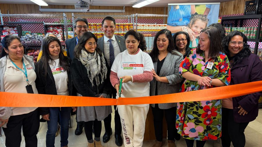 Central Texas Food Bank, AISD welcomes 6 more school food pantries