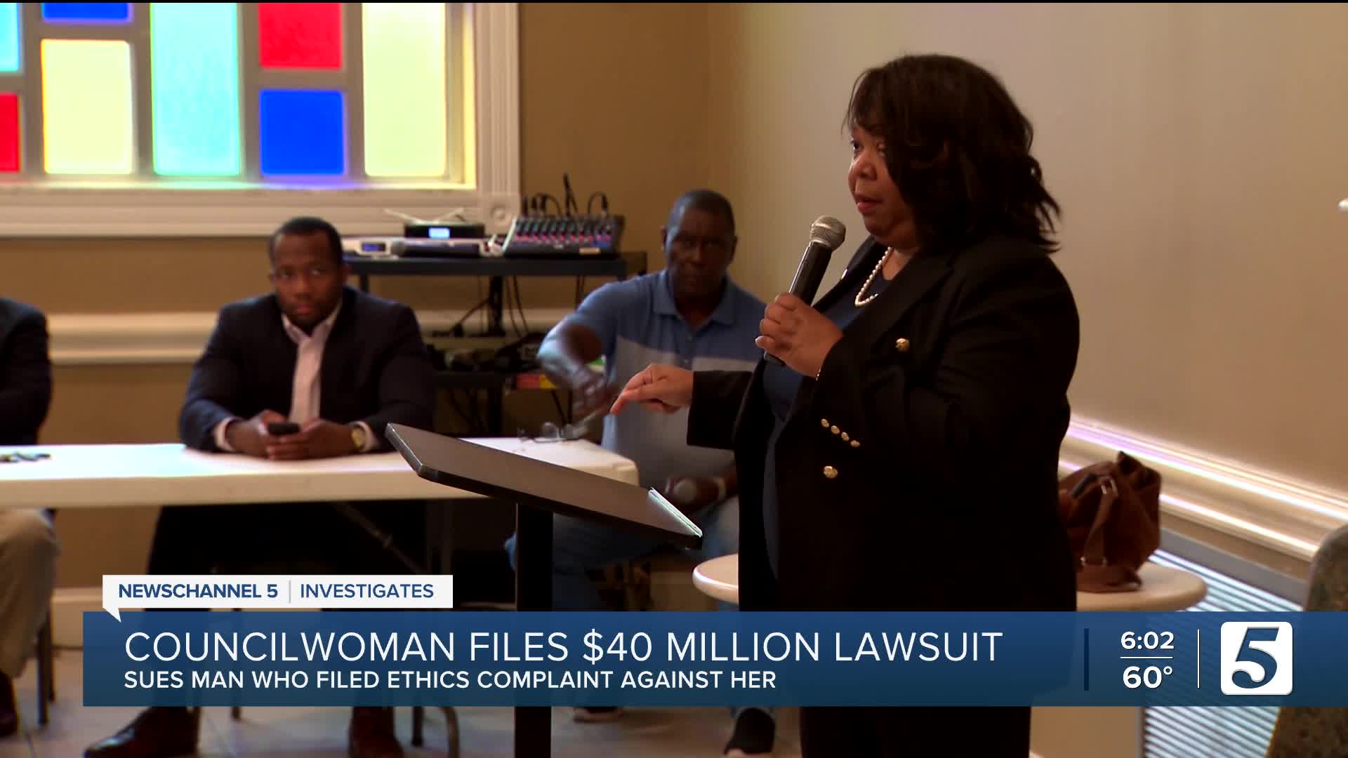 Metro councilwoman sues man who made ethics complaint against her