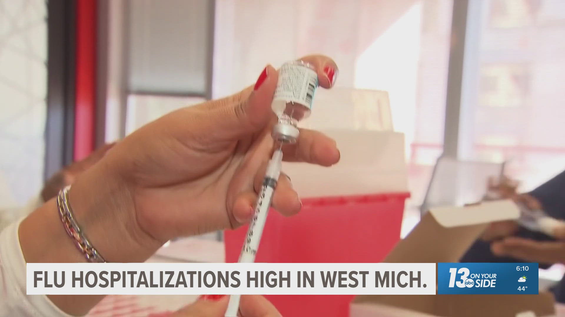 'Heck of a lot of flu' in West Michigan, taxing hospital systems