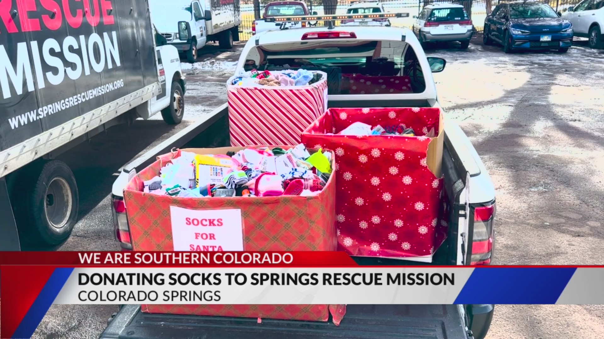 Over 3,000 pairs of socks donated during holiday campaign