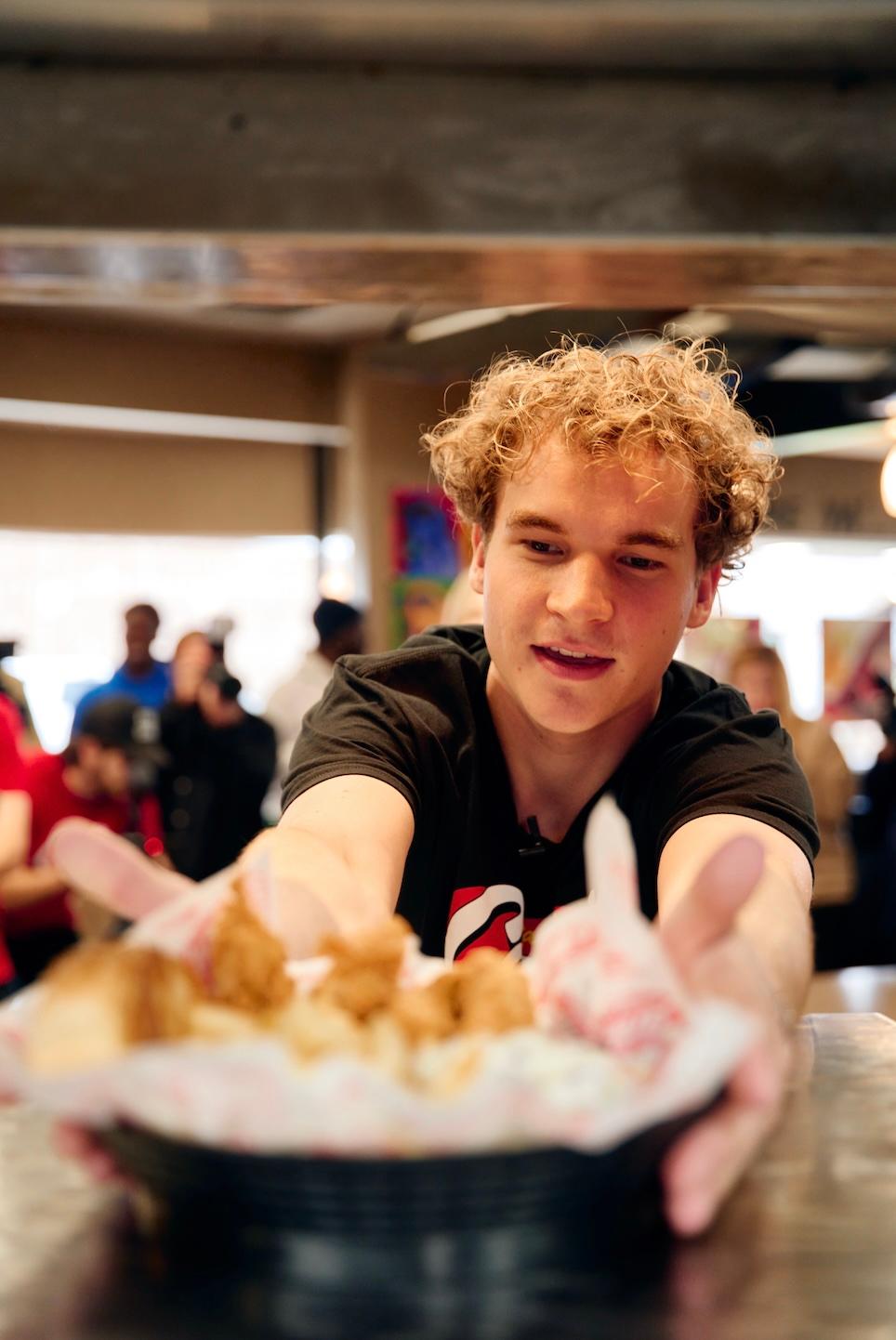 Aiden Ross brings Niall Horan’s advice to Raising Cane’s after ‘The ...