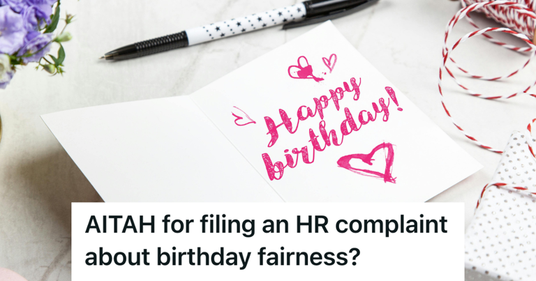 New hire felt snubbed over a missing birthday card, so an HR complaint ...