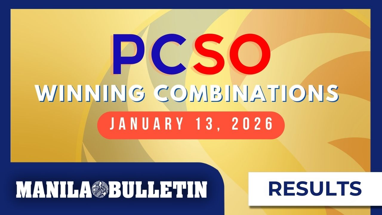 Lotto draw results, January 13, 2026 | Ultra Lotto 6/58, Super Lotto 6/ ...