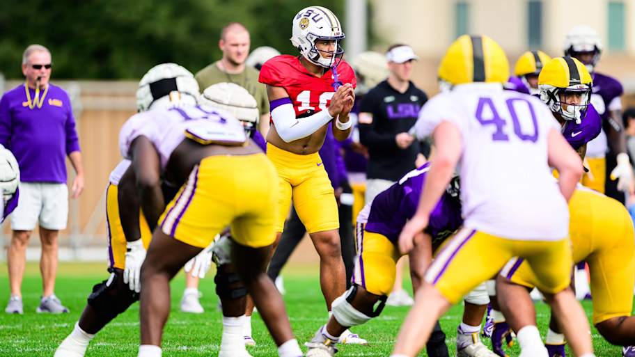 Former LSU football quarterback reveals stunning commitment to Michigan ...