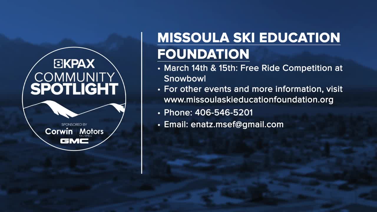 Community spotlight: Missoula Ski Education Foundation