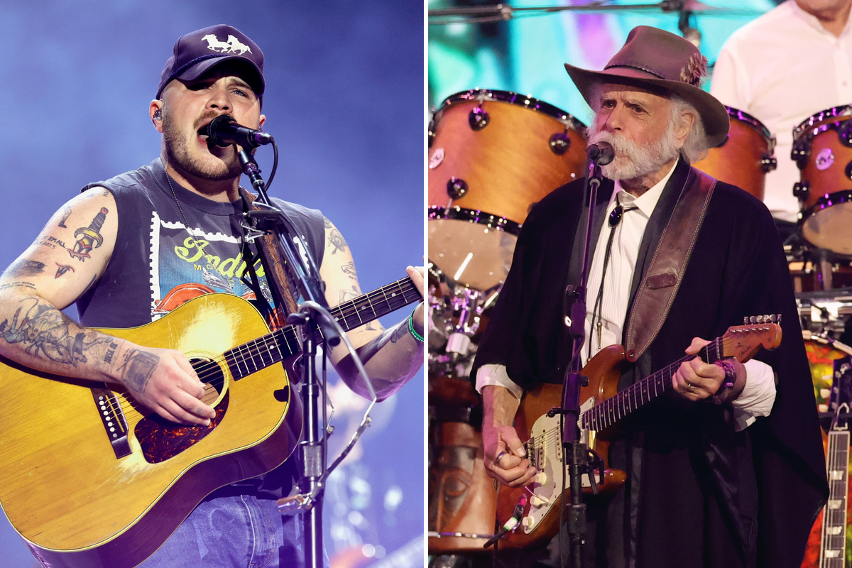 Zach Bryan was gifted Bob Weir’s guitar days before musician’s death