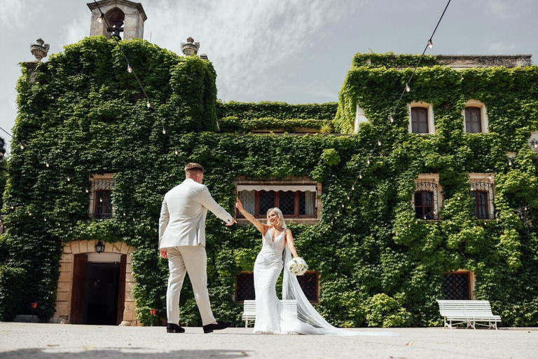 My wedding day: Ciara Revins — my sister is a hairdresser so she sorted ...