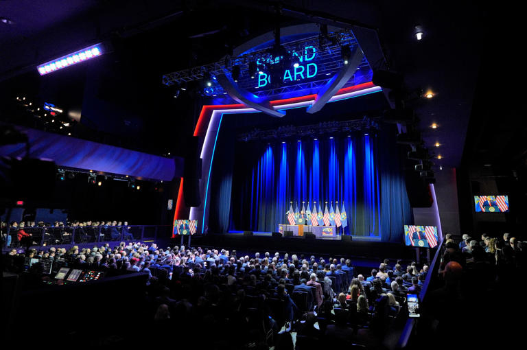 In Detroit speech, Trump touts an economic boom invisible to many