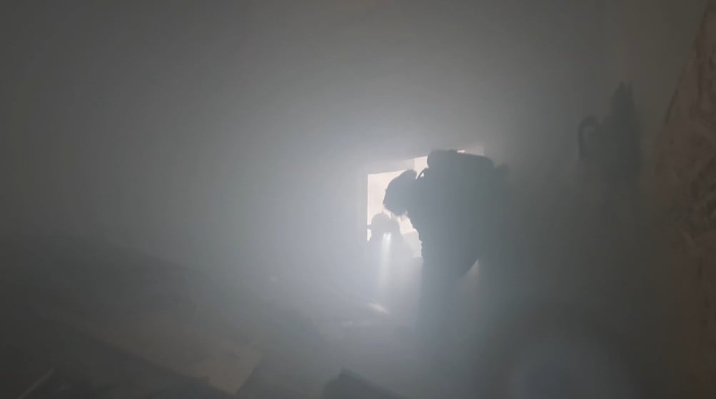 Englewood firefighters train in realistic collapse scenario