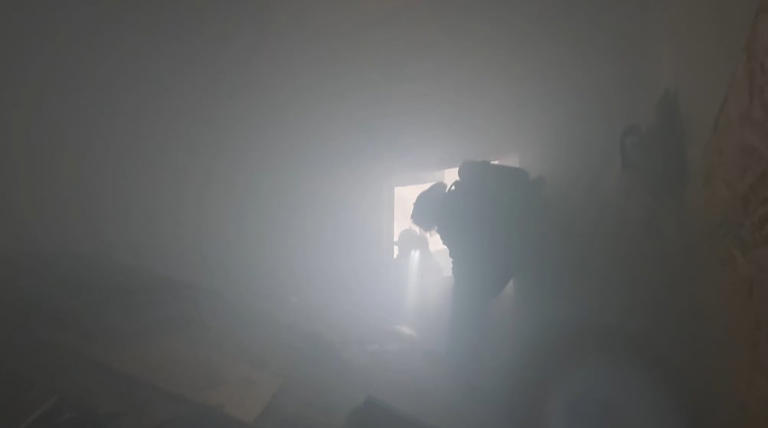 Englewood firefighters train in realistic collapse scenario