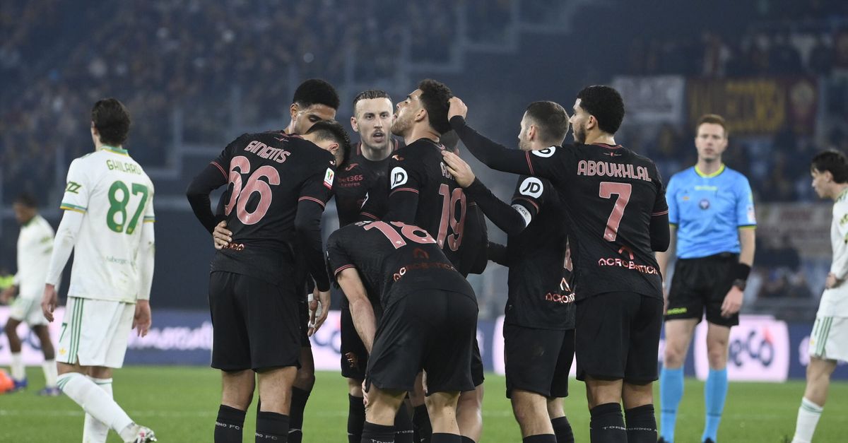 Coppa Italia, Roma-Torino 0-1: Adams in versione cecchino, granata ...