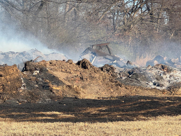 JFD responding to large brush fire on A-State campus