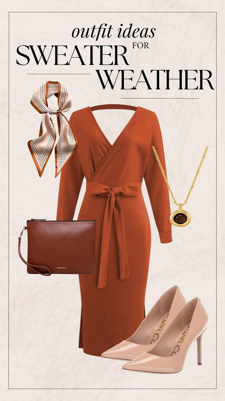 20 cozy sweater outfit ideas for chilly weather