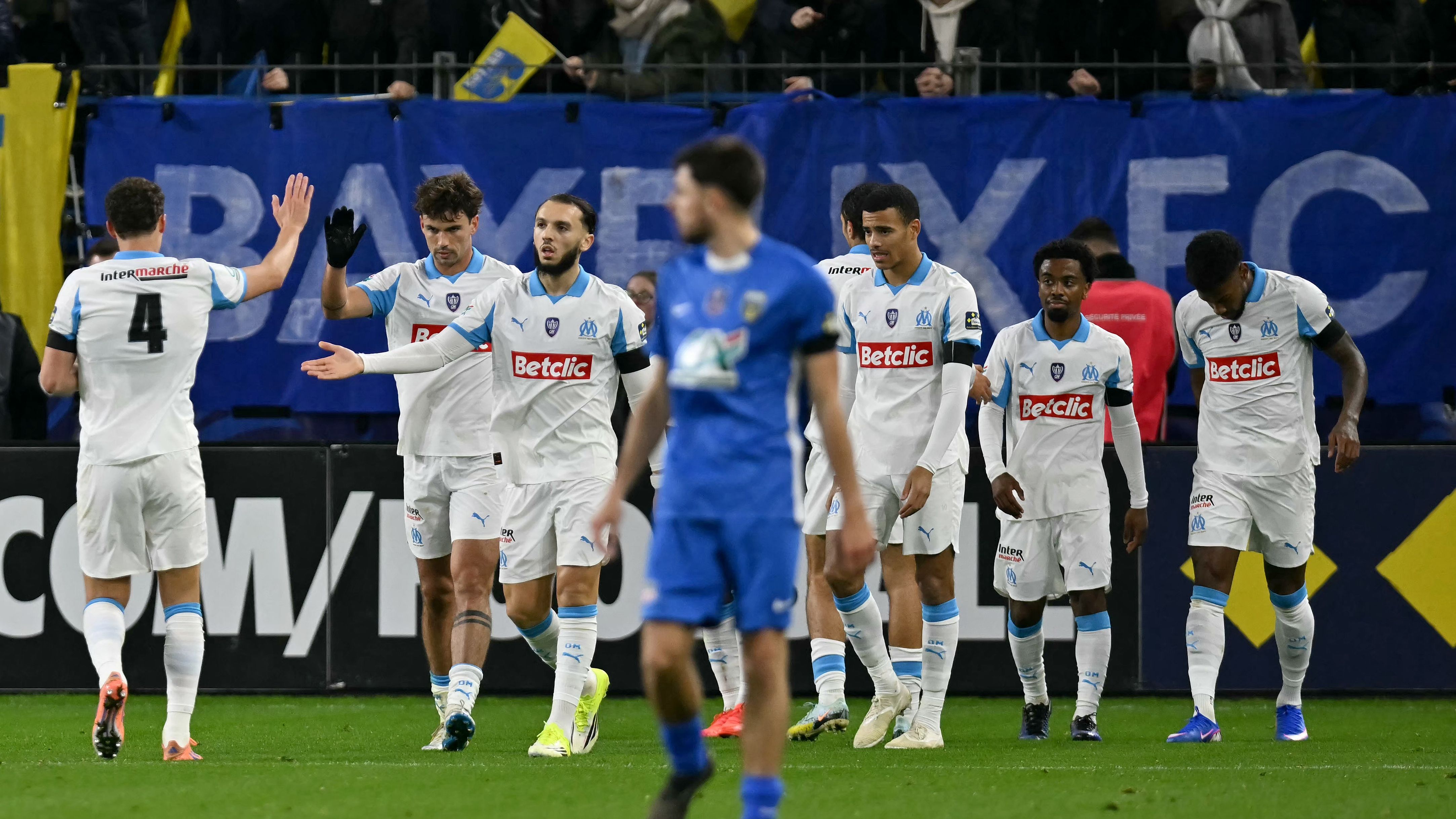 L’OM humilie Bayeux et valide son ticket pour les 8es (0-9)