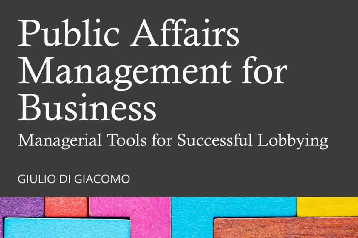 Public affairs management for business, managerial tools for successful ...