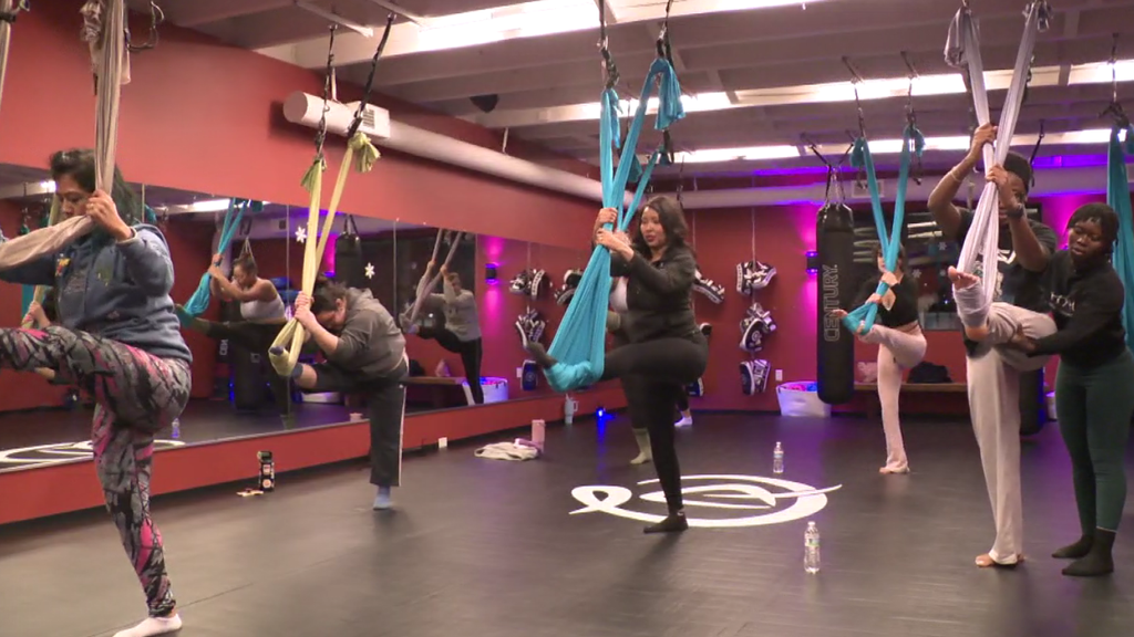 How aerial yoga supports fitness and wellness in Baltimore