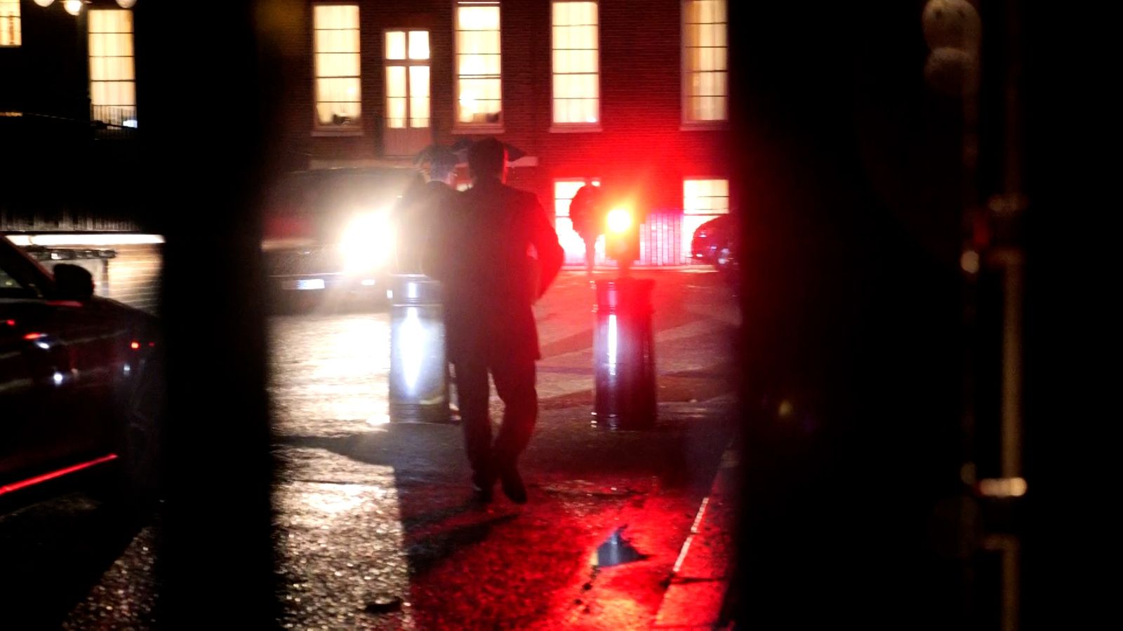 Iranian ambassador arrives at Foreign Office