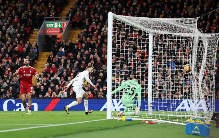 Andy Robertson irked by ‘frustrating’ Szoboszlai error as midfielder ...