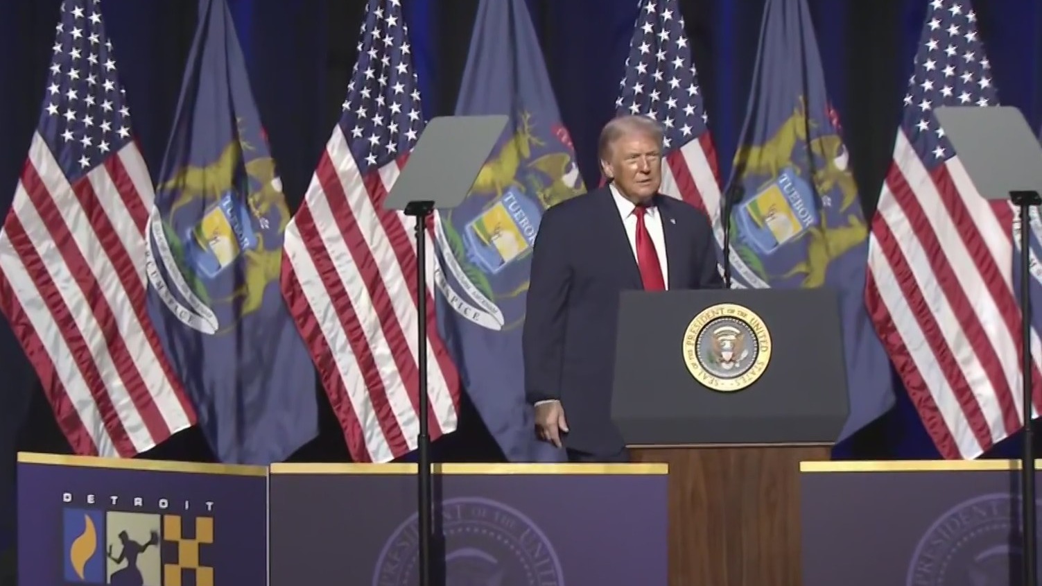 President speaks to Detroit Economic Club
