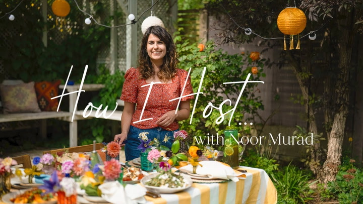 Al fresco dining with Noor Murad | How I host | Homes & Gardens