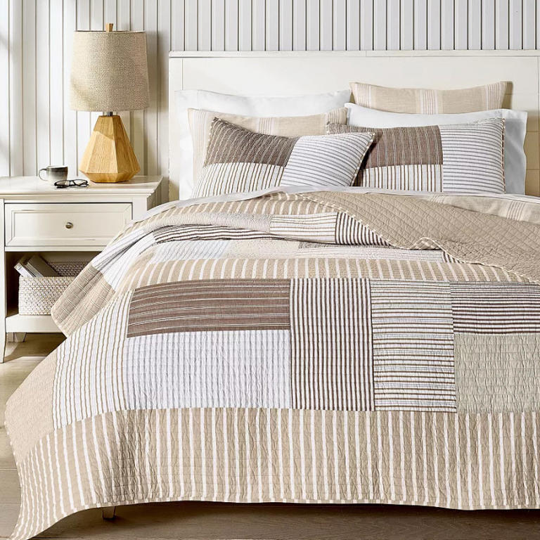 Macy's quietly marked down an expensive 3-piece quilt set