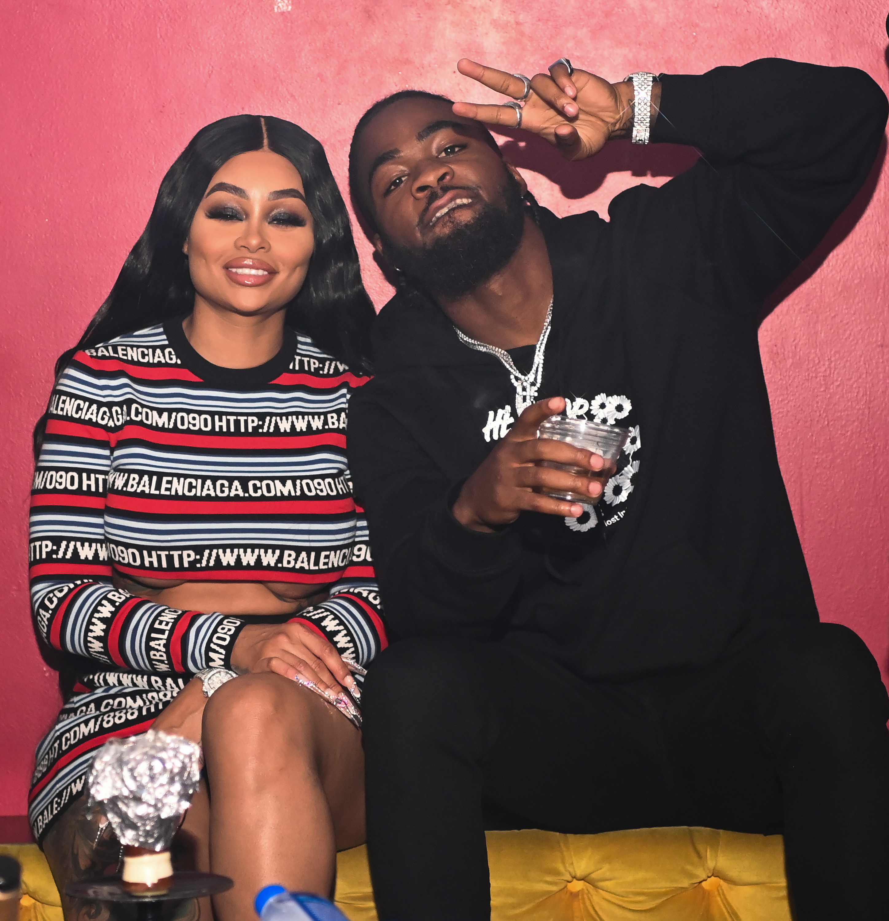 Blac Chyna accuses ex-boyfriend of choking, spitting on her while her ...