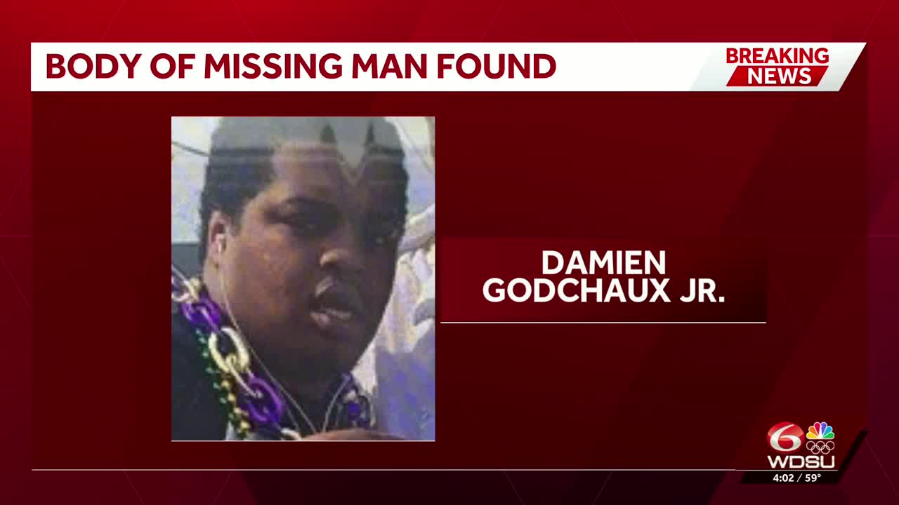 Body of man reported missing in December found in St. Bernard Parish