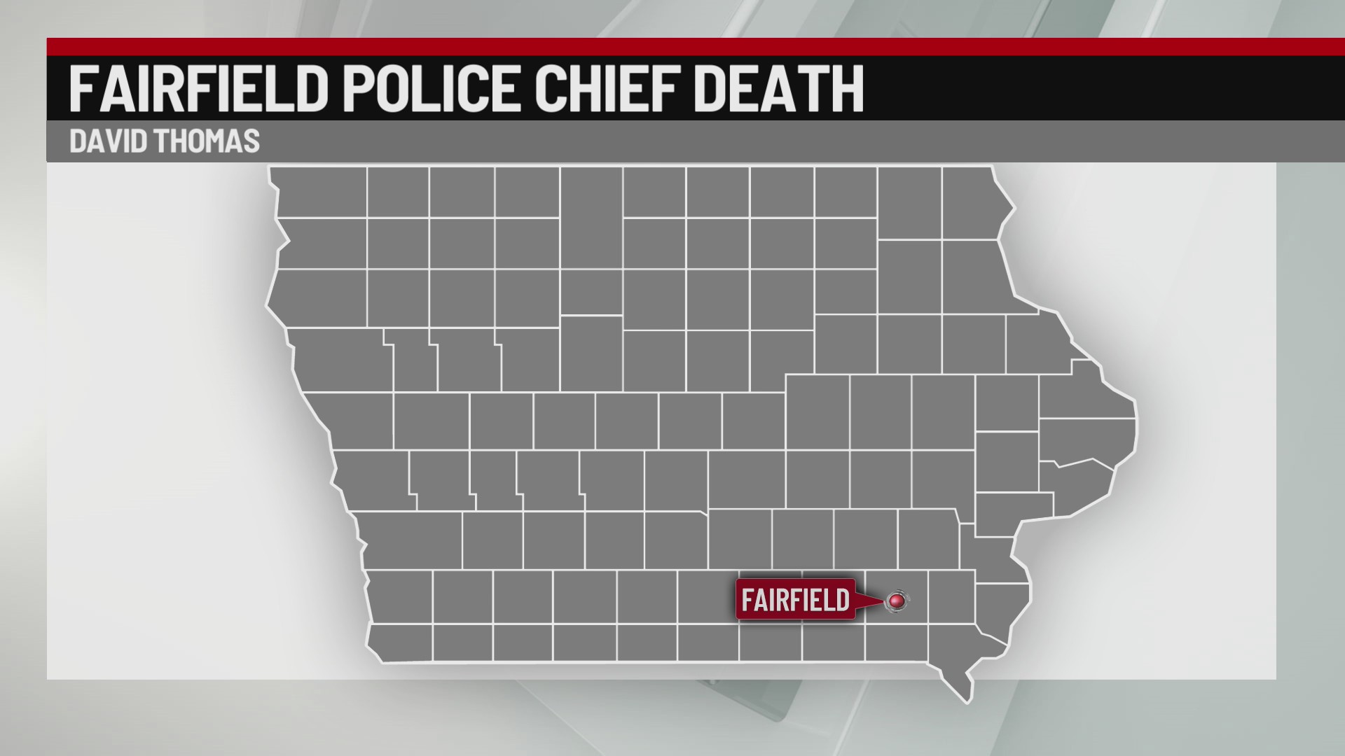 Fairfield police chief dies unexpectedly