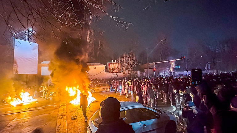 Iranian student shot in head at close range amid protests, body buried ...