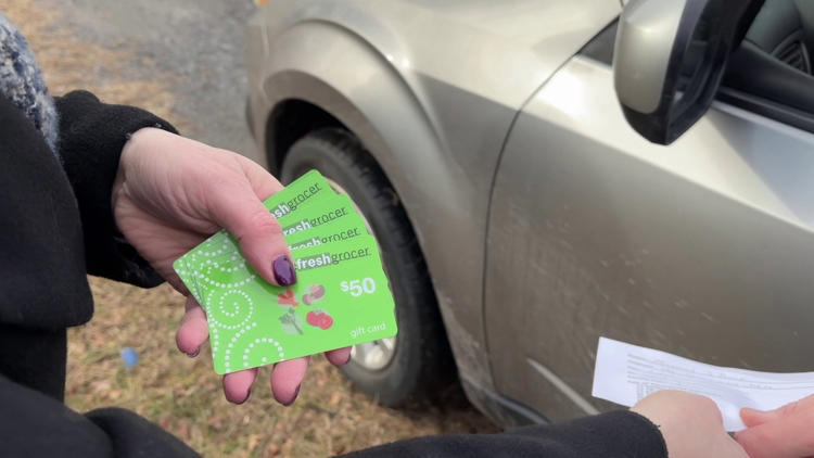 Hundreds line up for grocery gift cards in Luzerne County amid rising ...