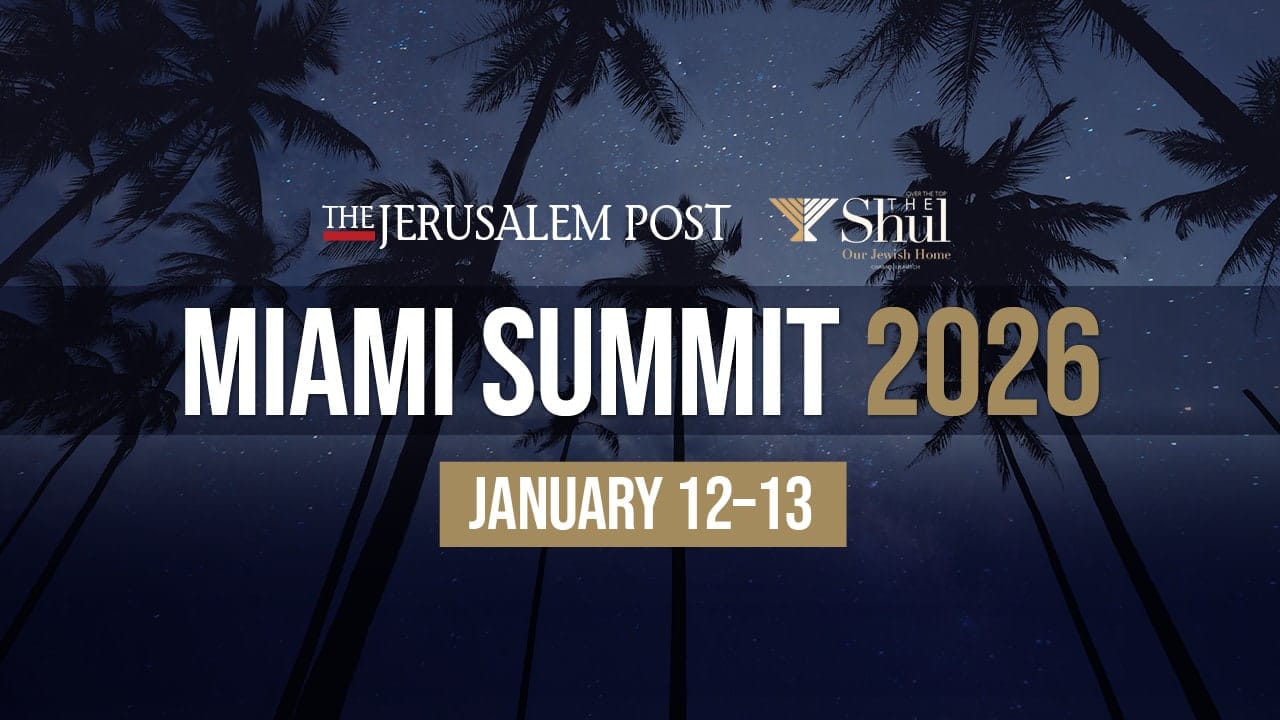 Watch live: The Jerusalem Post Miami Summit