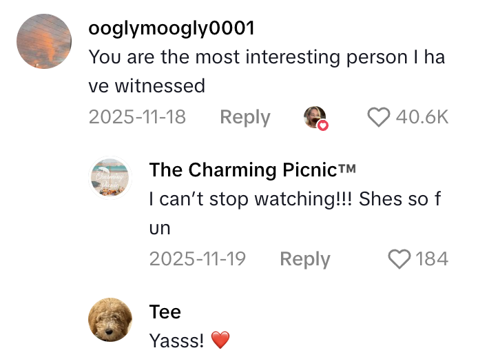 A teacher shares videos of the strange food combinations she likes to make