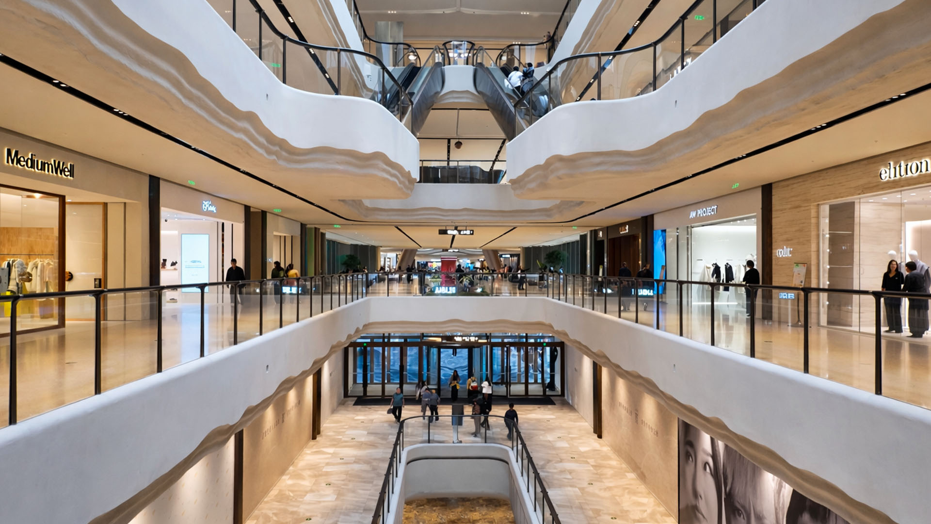 Step inside this sleek mall in Guangzhou