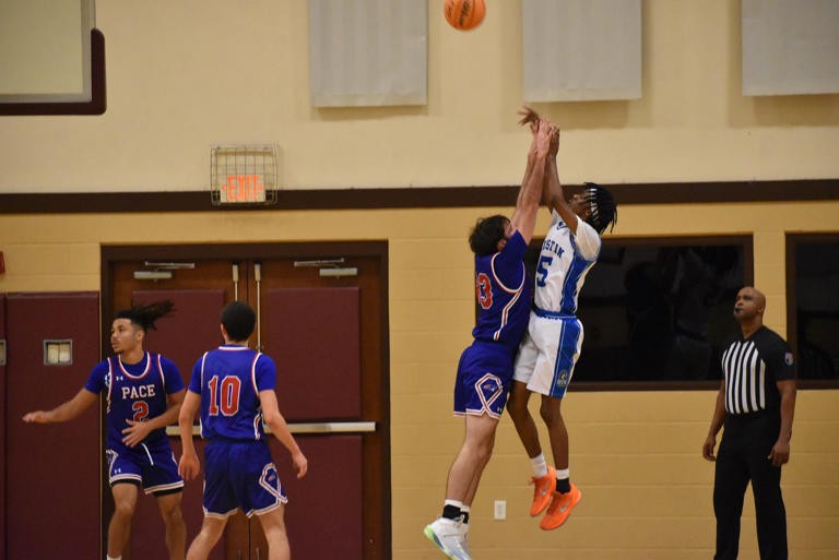 Destin Sharks take down Pace Patriots in basketball