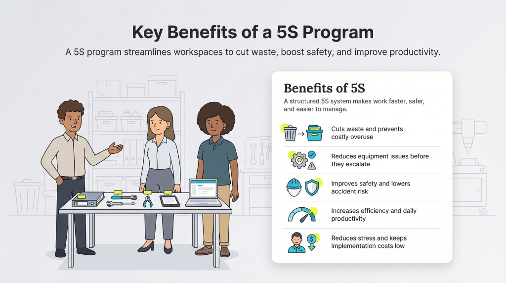How to easily implement a 5S program for your business