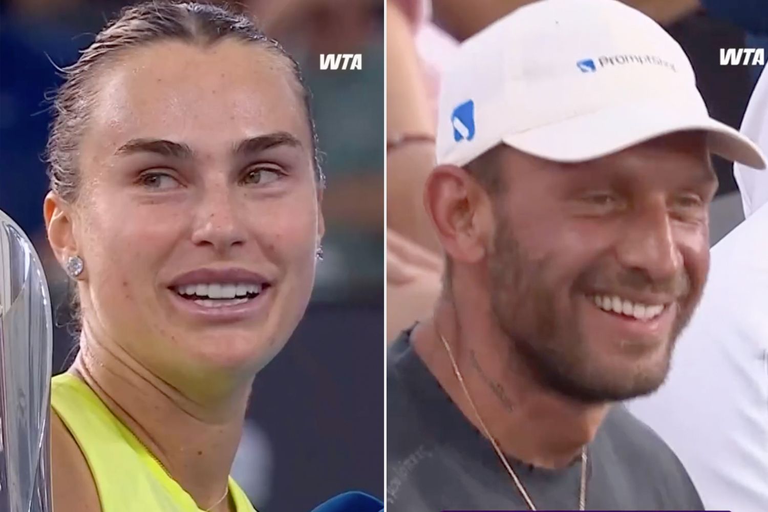Aryna Sabalenka puts 'extra pressure' on her boyfriend to propose with ...