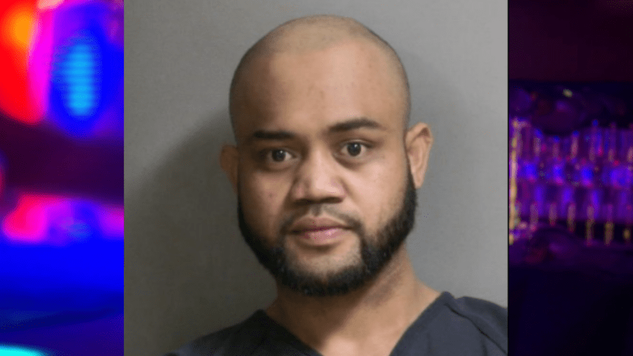 Husband accused of ramming rideshare car with wife inside still at large