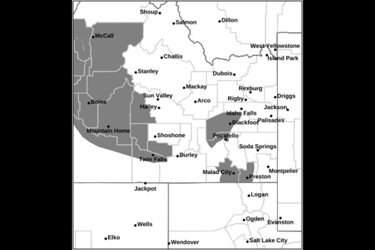 Air stagnation advisory issued for southeastern Idaho through the weekend