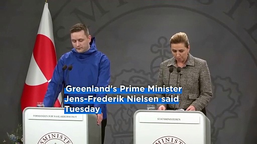 Greenland's prime minister says his country choses Denmark over US