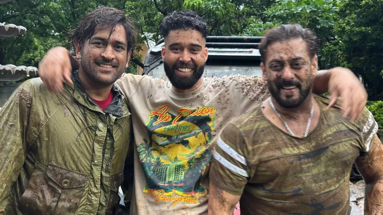 AP Dhillon shares muddy ATV adventure with Salman Khan and MS Dhoni at ...