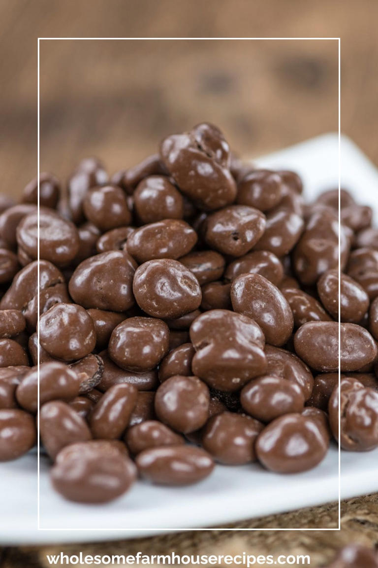 Easy homemade chocolate-covered raisins recipe