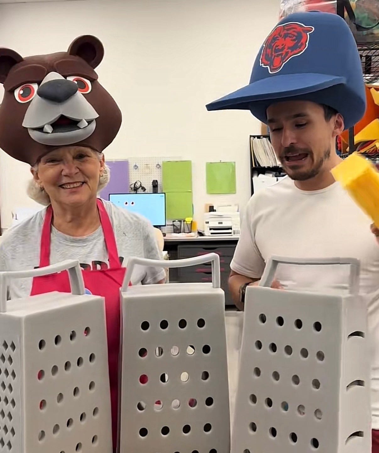 Another Chicago Bears win means big business for viral 'cheese grater ...
