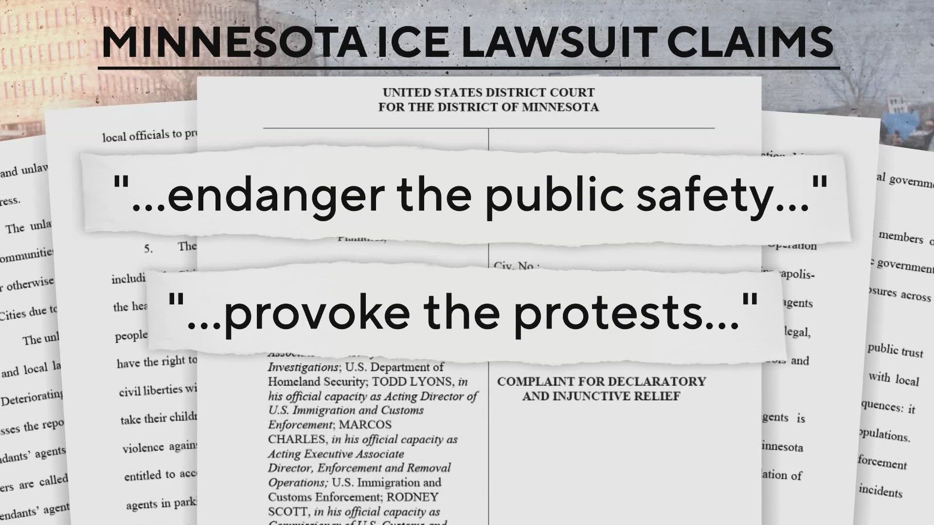 Minnesota AG suing Trump administration over response to ICE incident