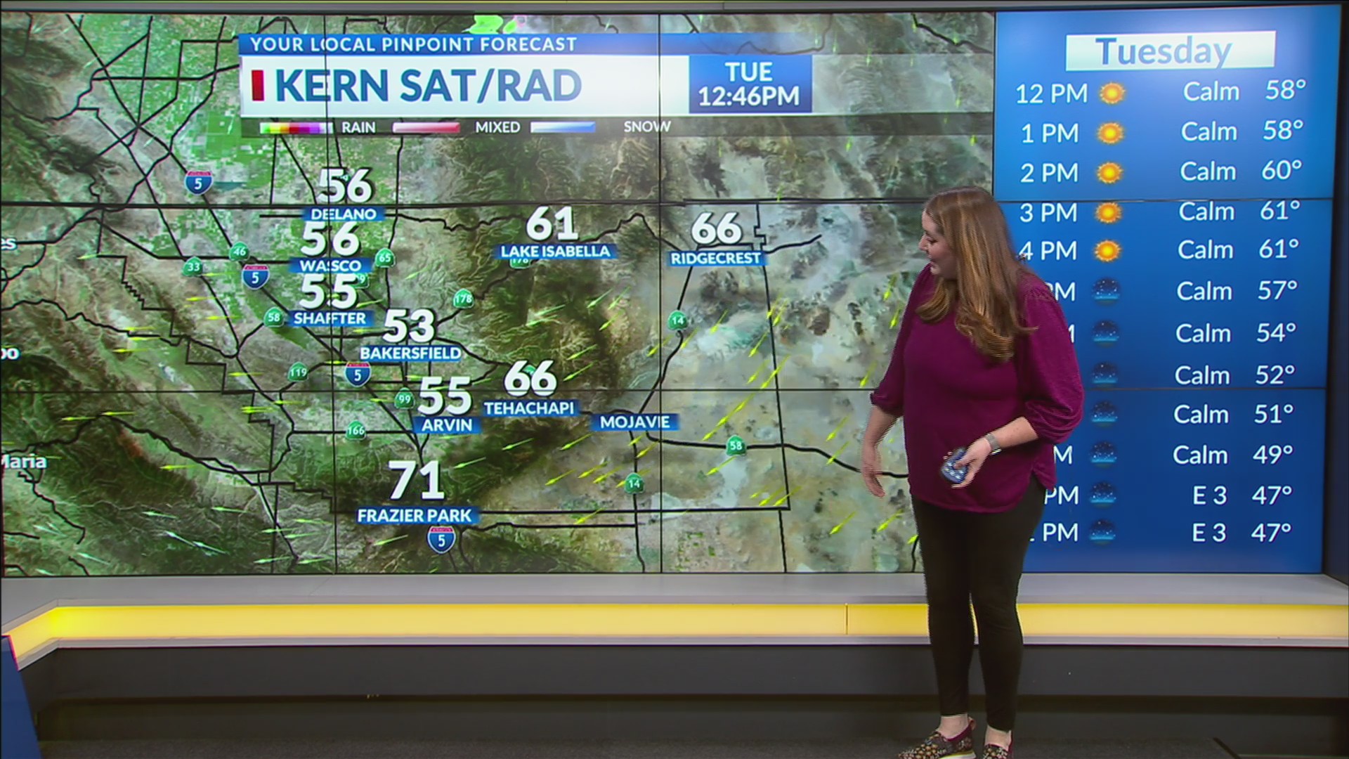 Pinpoint weather forecast: Jan. 13, 2026