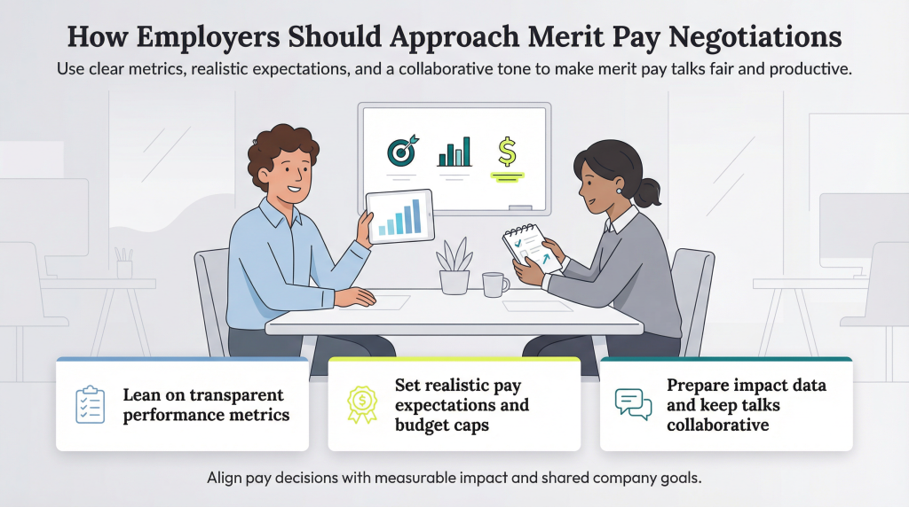 What is a merit pay increase?