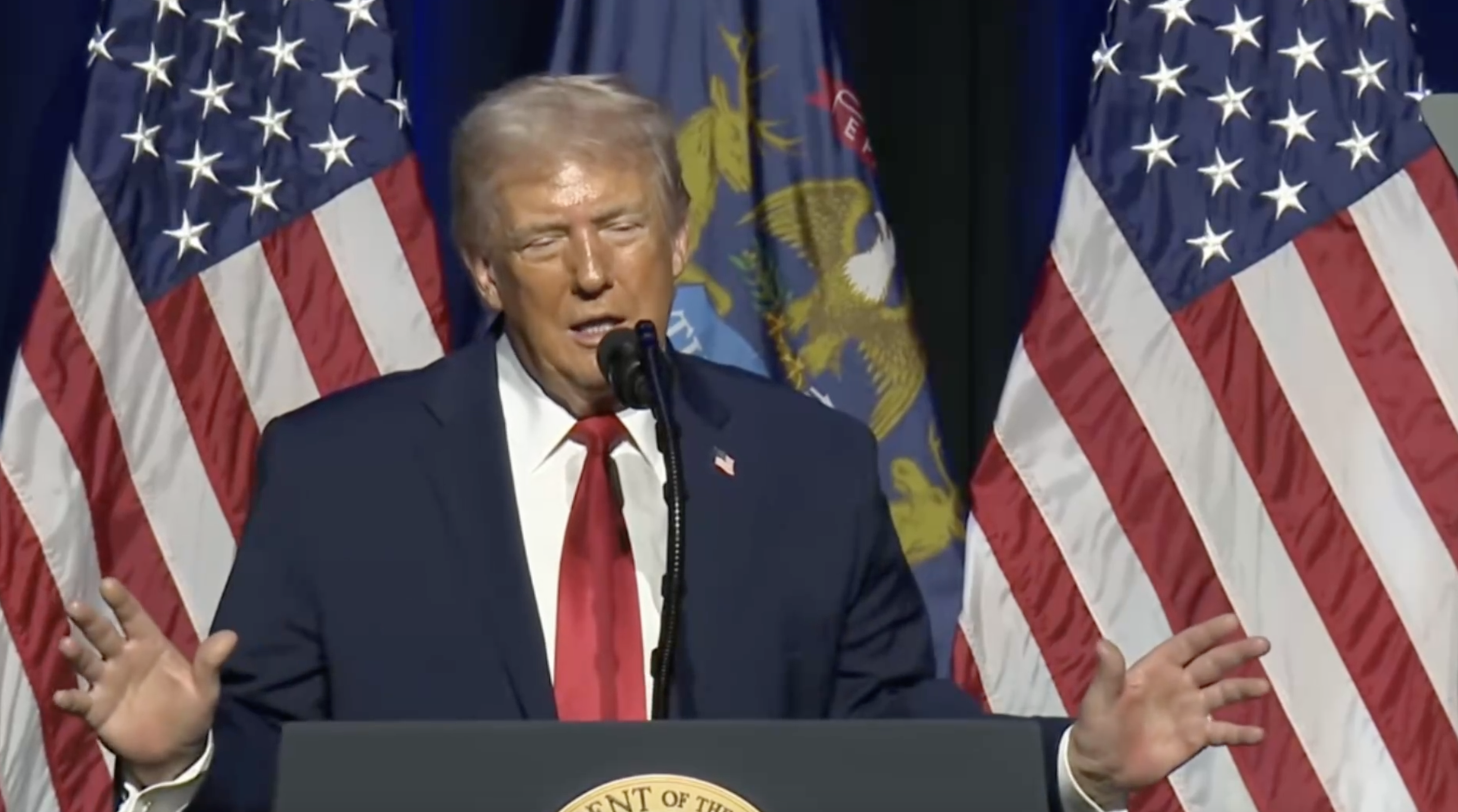 'That's a fake word by the Democrats': Trump says concerns about ...