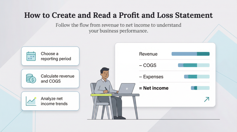 What is a profit and loss statement?