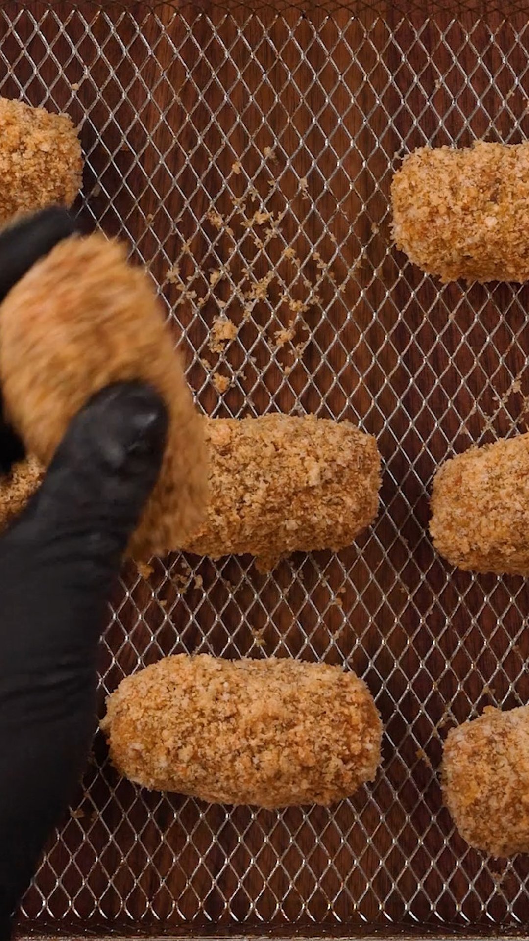 Cheese stuffed sausage nuggets